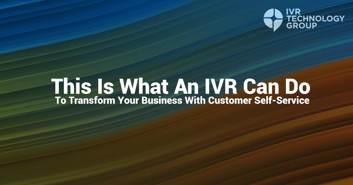 What is Interactive Voice Response (IVR)?
